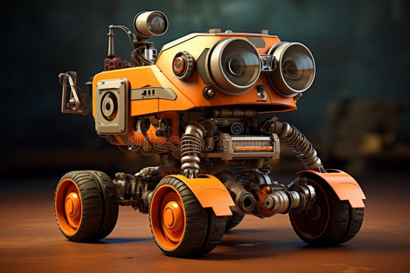 Tireless Robot Hand Assembly Car. Generate Ai Stock Illustration ... Tireless Robot Hand Assembly Car. Generate Ai Stock Illustration ...