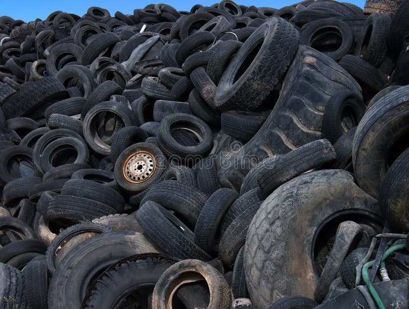 Tires Dump stock photo. Image of dump, environment, mountain - 4543672