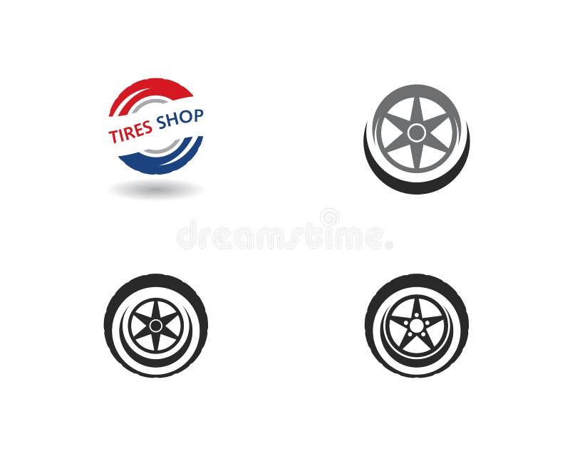 Tires logo vector stock vector. Illustration of tyre - 128023094