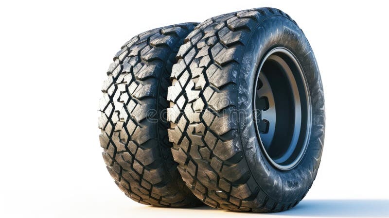 Tires side by side stock image. Image of automotive - 374701707