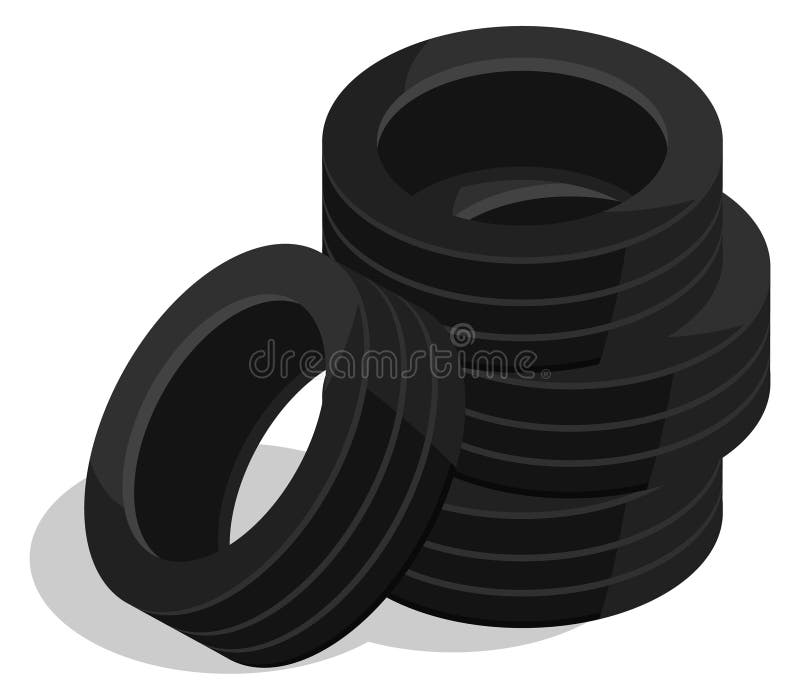 Tire Stack Black Icon Stock Illustrations – 320 Tire Stack Black Icon ...