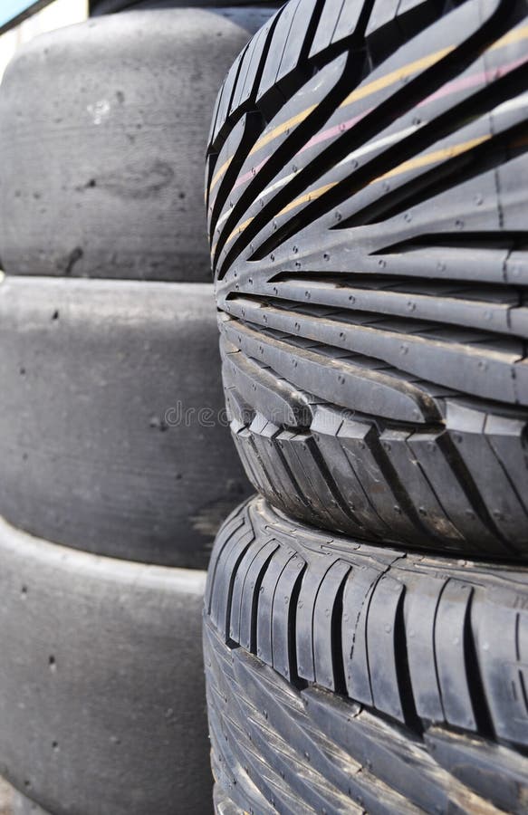Tires stacked stock photo. Image of stacked, road, tire - 19223522