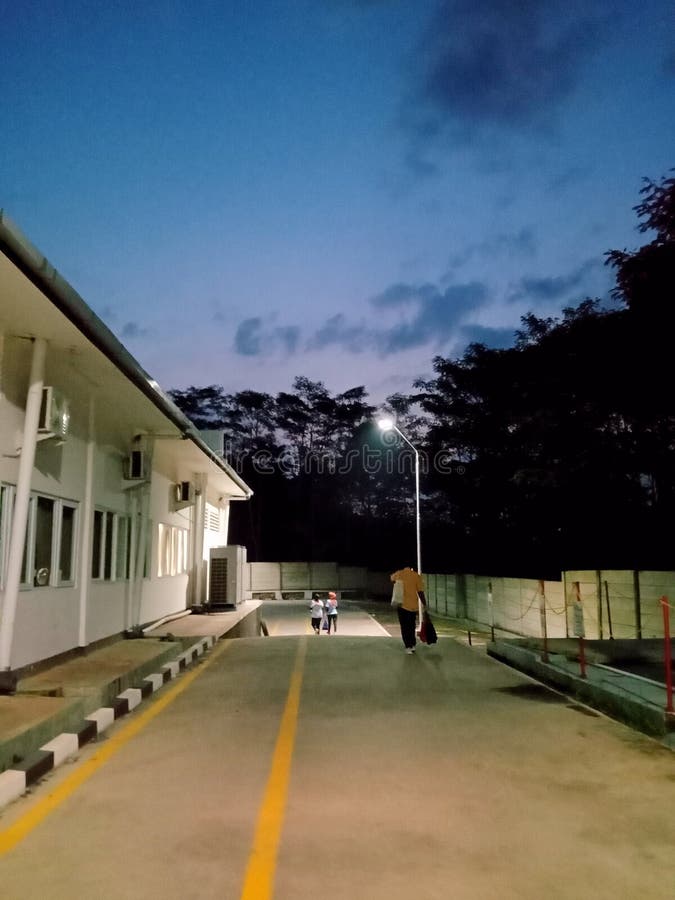 Tiring twilight stock photo. Image of suburb, architecture - 267733308