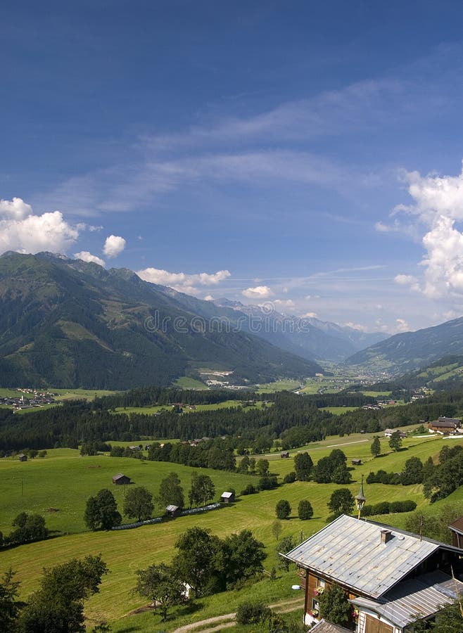 Tirol landscape stock image. Image of tree, clear, meadow - 20092281
