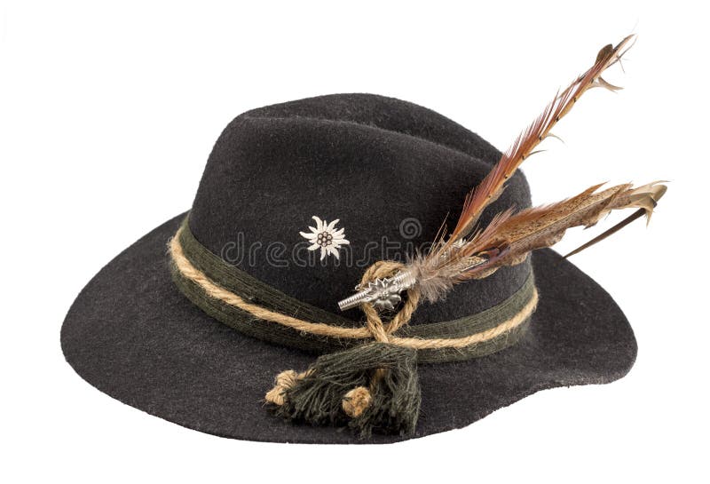 Tiroler Hut Mit Einer Feder Stockbild - Bild von nett, österreich: 47955629