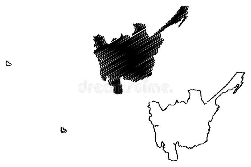 Central Luzon Red Highlighted in Map of Philippines Stock Illustration ...