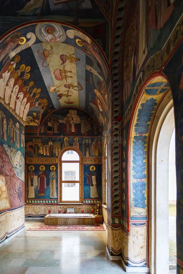 Tismana Monastery, Romania stock photo. Image of architecture - 86715126