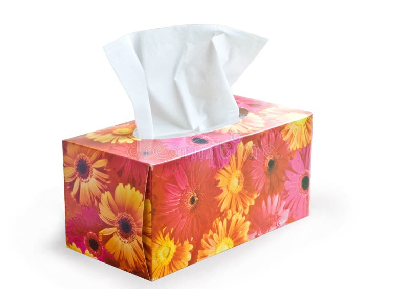 Tissue Box stock image. Image of cold, used, wipe, househould - 16344575