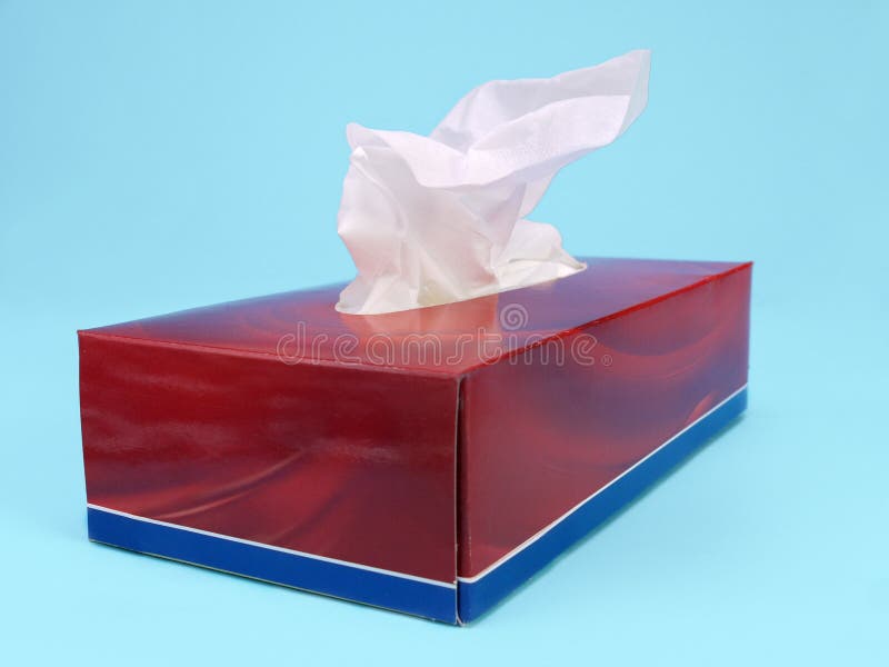 Box of Paper Tissues stock photo. Image of catch, hankies - 7933890