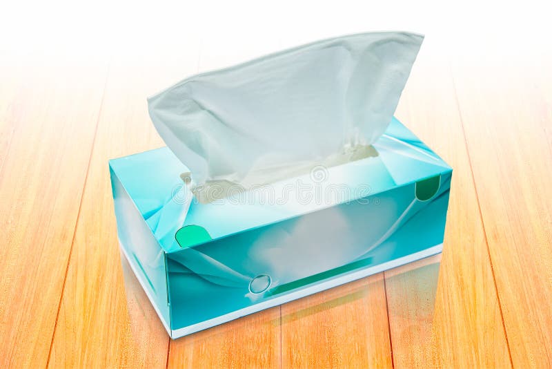 Tissue Box Mock Up White Tissue Box Blank Label and No Text for Stock ...