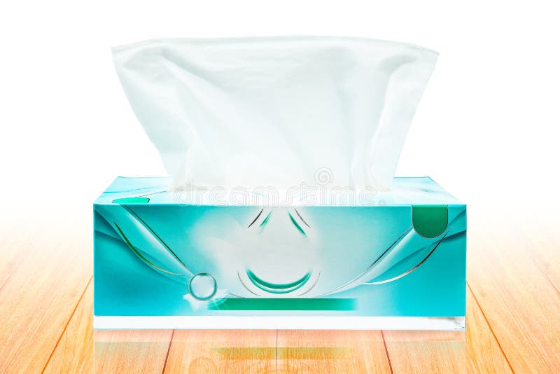 Tissue Box Mock Up White Tissue Box Blank Label and No Text for ...