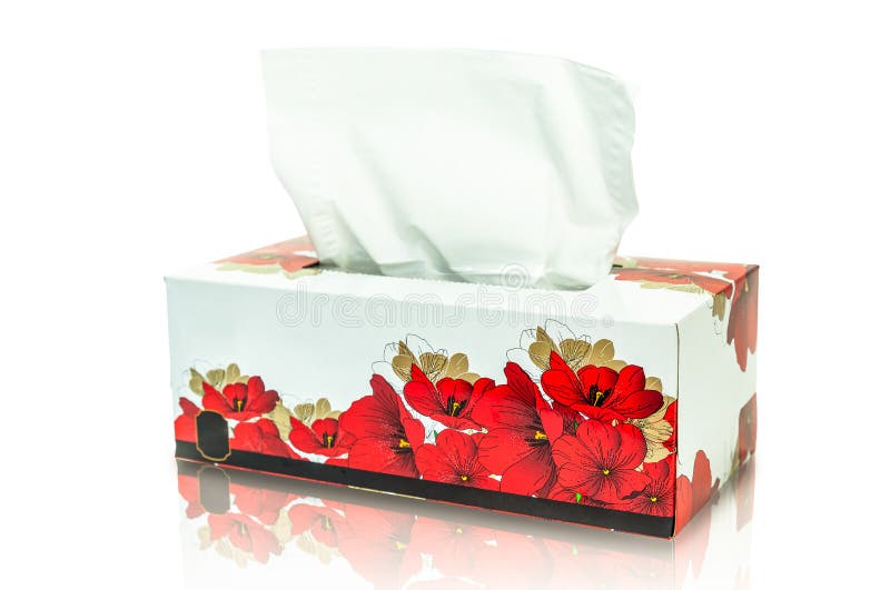 Tissue Box Mock Up White Tissue Box Blank Label and No Text for ...