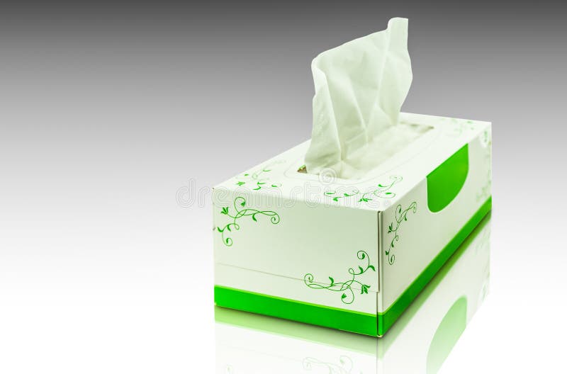Tissue Box Mock Up White Tissue Box Blank Label and No Text for ...