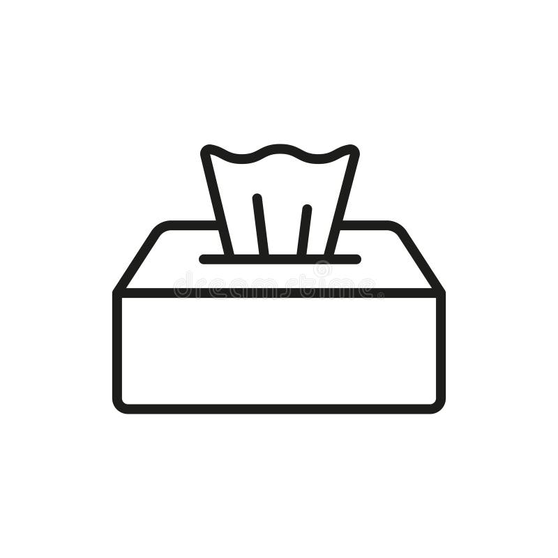 Tissue Icon Vector Basic Design Simple Stock Vector - Illustration of ...