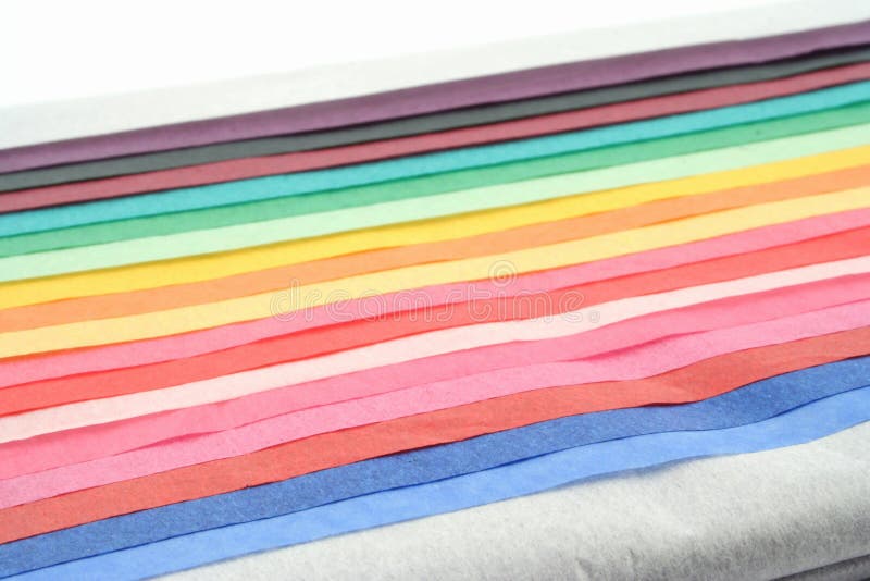Tissue Paper stock photo. Image of abstract, rainbow, background - 1406372
