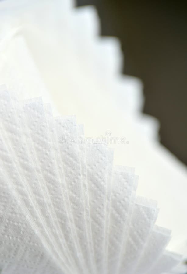 Tissue paper in glass stock photo. Image of restaurant - 25773956