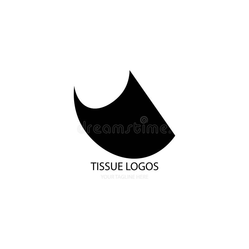 Tissue Paper Icon Logo Free Vector Stock Vector - Illustration of tube ...