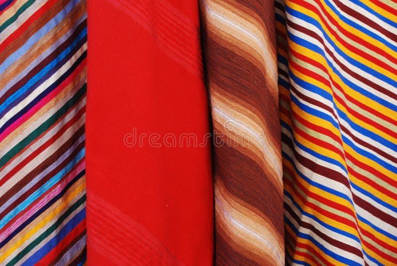 Tissus Marocains De Stripey Image stock - Image du coloré, stripey: 4861565