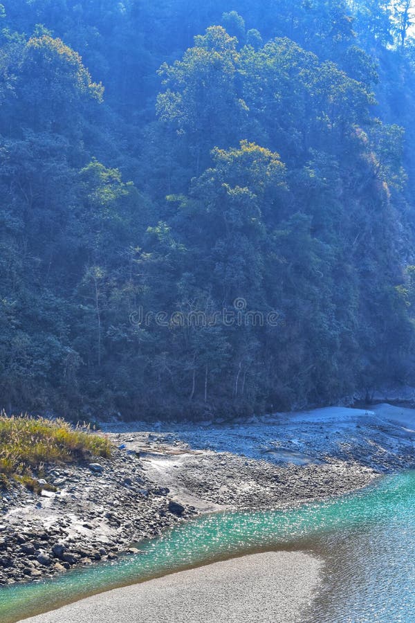 Tista River Floting Middle of the Jungle Beautiful Senary Stock Image ...