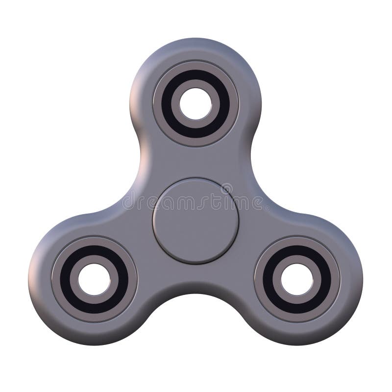 Titan Fidget Spinner - 3D Illustration Render Modern Stock Illustration ...