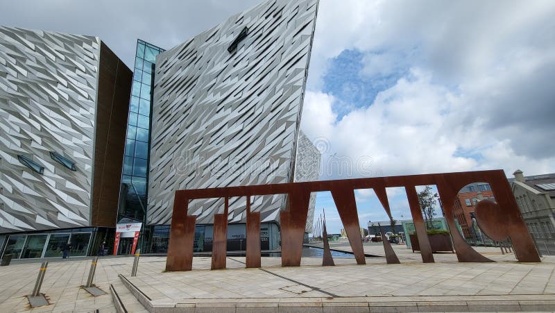 This is titanic museum editorial stock image. Image of building - 330000889