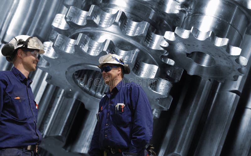 Titanium Aerospace Engineering Parts Stock Photo - Image of teamwork ...