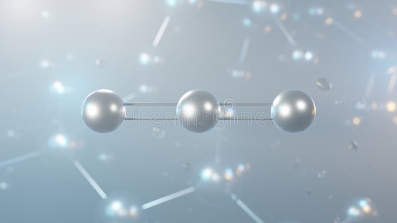Titanium Dioxide Molecular Structure, 3d Model Molecule, Titanium(iv ...