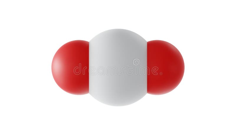 Titanium Dioxide Molecule, Food Coloring E171, Molecular Structure ...