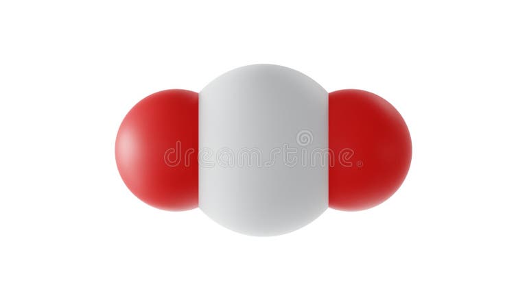 Titanium Dioxide Molecule, Food Coloring E171, Molecular Structure ...