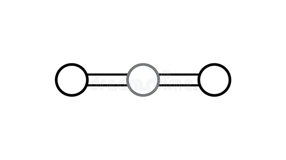 Titanium Dioxide Molecule, Structural Chemical Formula, Ball-and-stick ...