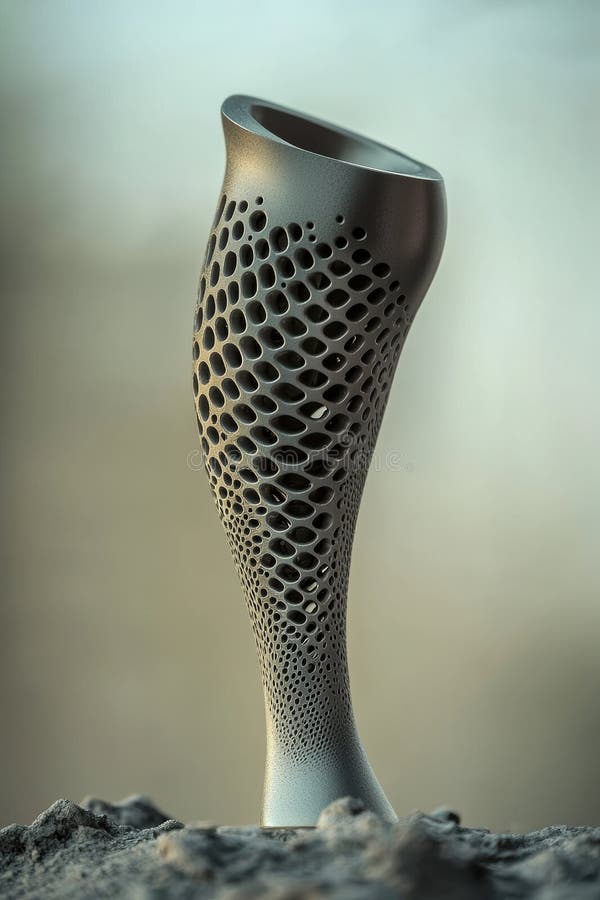 Titanium Knee Endoprosthesis Design for Enhanced Bone Integration and ...