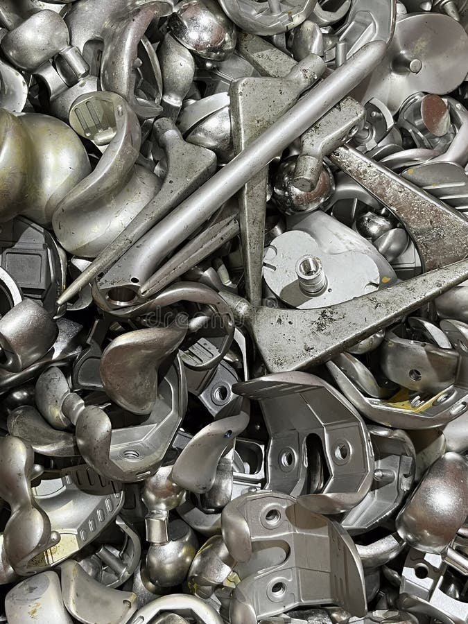 Titanium Replacement Body Joints and Bone Splints Stock Image - Image ...