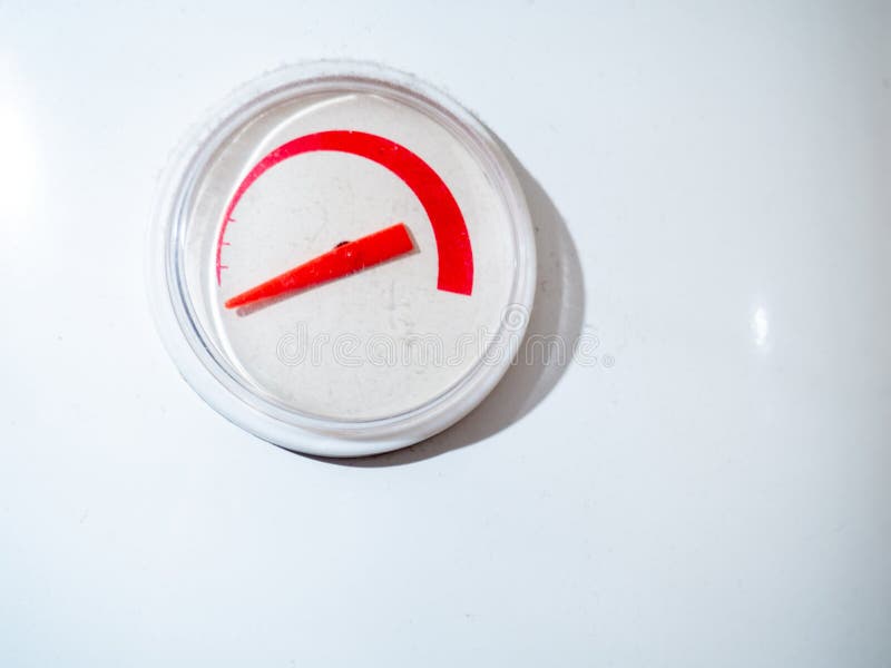 Titanium Sensor. the Dial on the Water Heater. Appliance in the ...