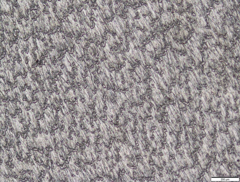 Structure of Laser Titanium Under a Microscope. Stock Photo - Image of ...