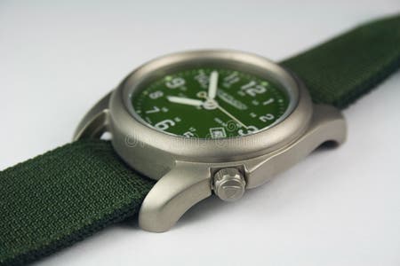 Titanium Wrist Watch stock photo. Image of durable, hand - 21359310