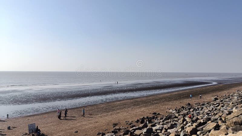 Tithal Beach Valsad India for Tourists Stock Image - Image of ocean ...