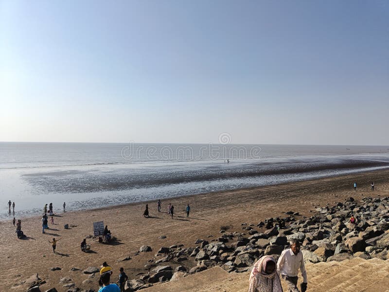 Tithal Beach Valsad India for Tourists Editorial Photography - Image of ...