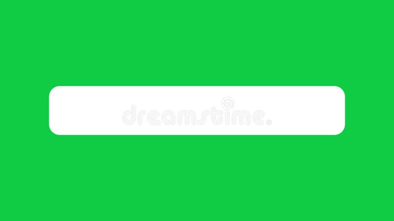 Title Bar Animation with Pointer on a Green Screen, Simple Animation of ...