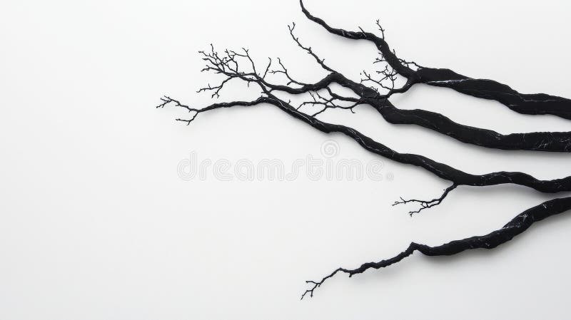 The Title is "Black Tree Branches". Stock Photo - Image of color ...