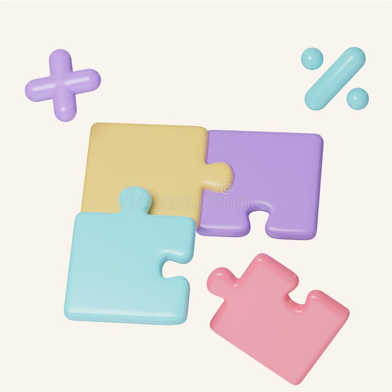 Title Copy Code Problem Solving with Puzzle Education 3d Icons, Back To ...