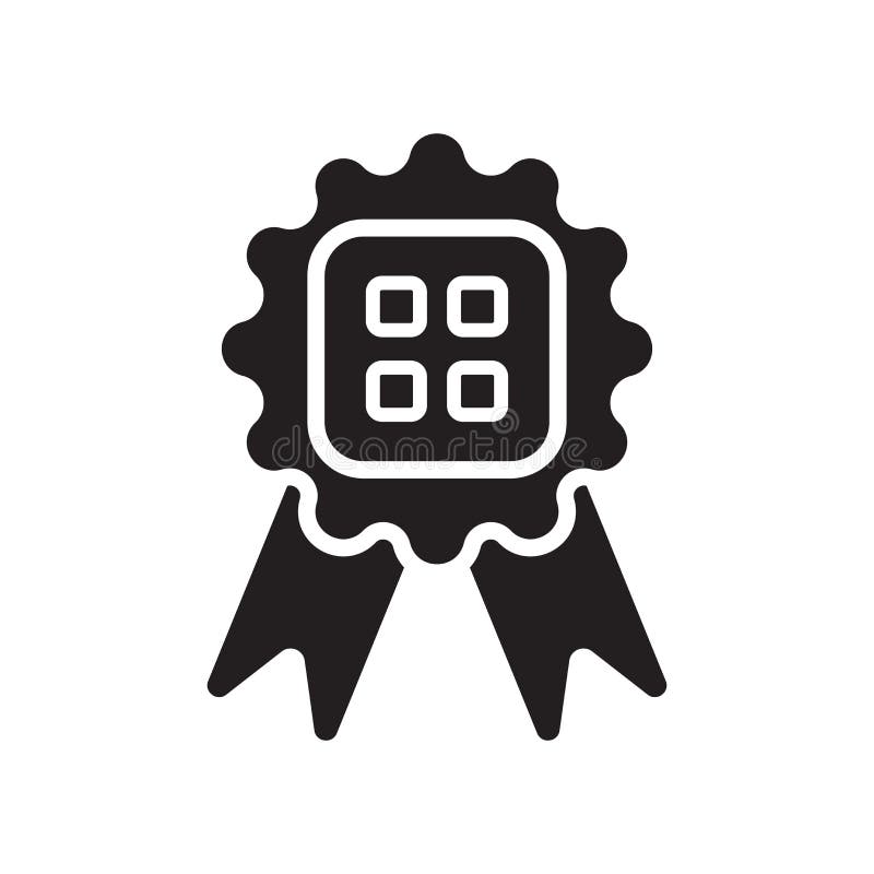 Title Icon Isolated on White Background Stock Vector - Illustration of ...