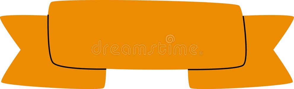 Title Ribbon Stripe stock vector. Illustration of template - 327809170