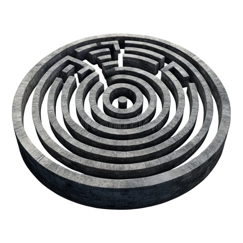 Complex Maze Structure Stock Illustrations – 2,493 Complex Maze ...