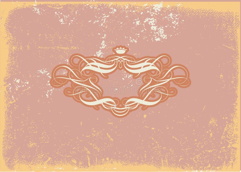 Titling frame stock vector. Illustration of ornate, deco - 5942707