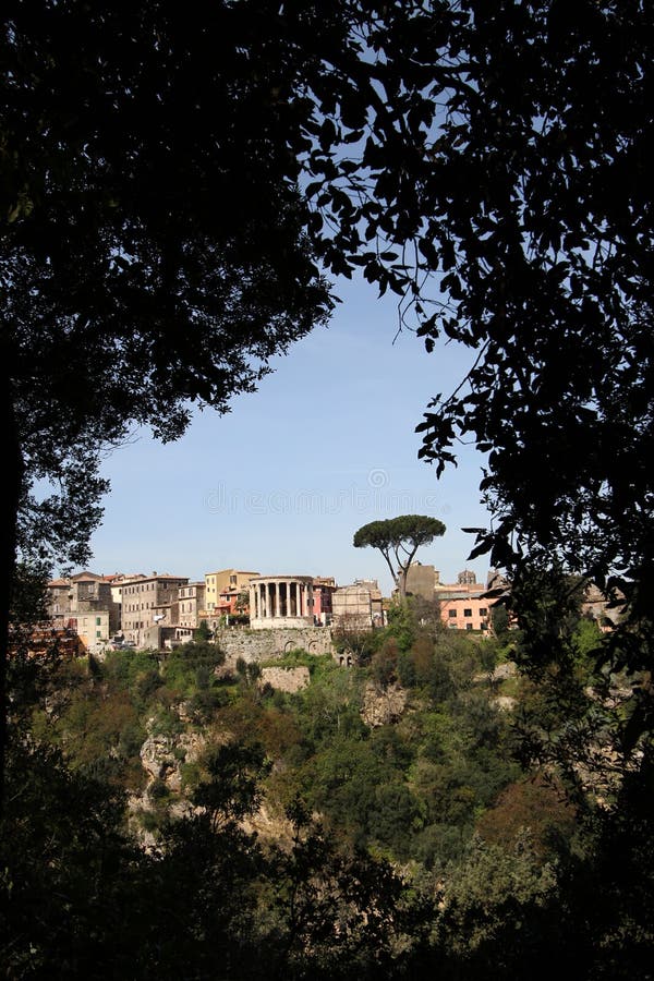 Tivoli, Italy stock image. Image of tivoli, panorama - 17555201
