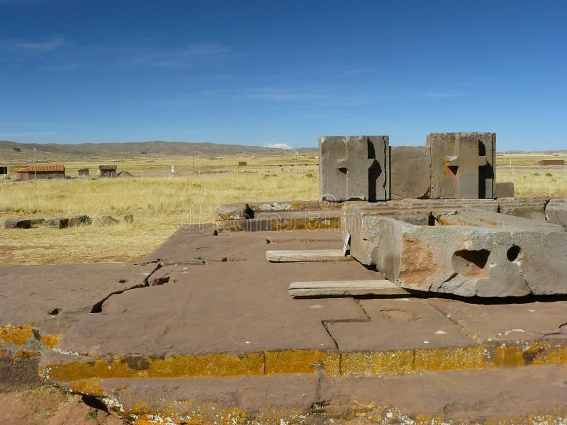Megalithic Stone in Bolivia Stock Image - Image of pumku, punku: 31250649