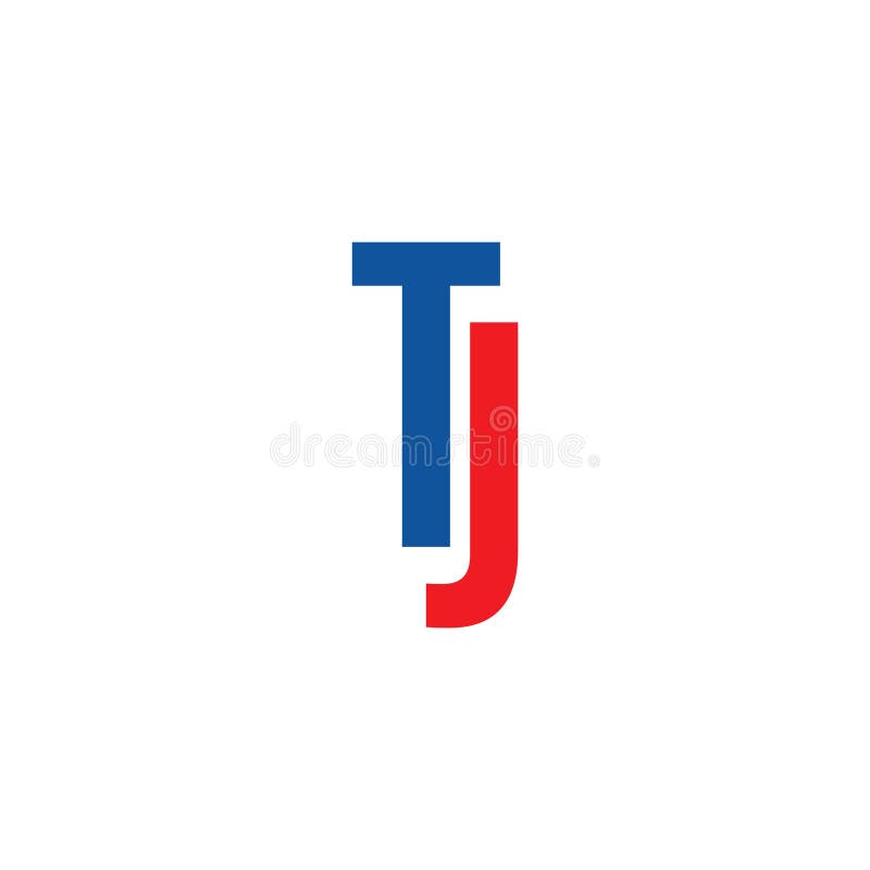 TJ Letter Logo Design Vector Stock Vector - Illustration of concepts ...