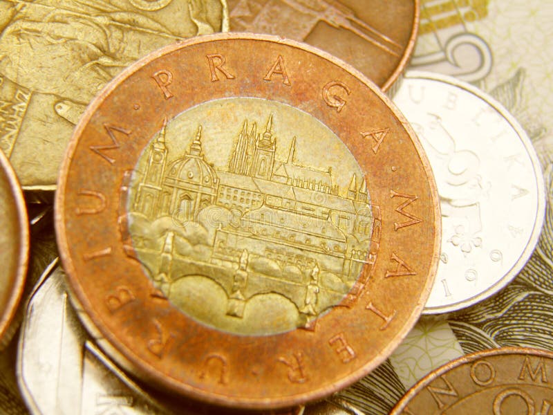 Tjeckisk valuta arkivfoto. Bild av intäkt, valuta, europa - 18752456