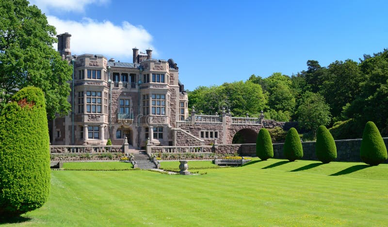 Tjoloholm S Castle - Side View Stock Image - Image of outdoor, north ...