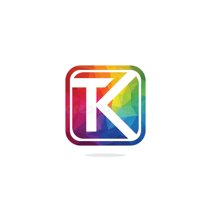 Initials TK Logo, Simple Mark KT Monogram Emblem, Combination Two ... Initials TK Logo, Simple Mark KT Monogram Emblem, Combination Two ...